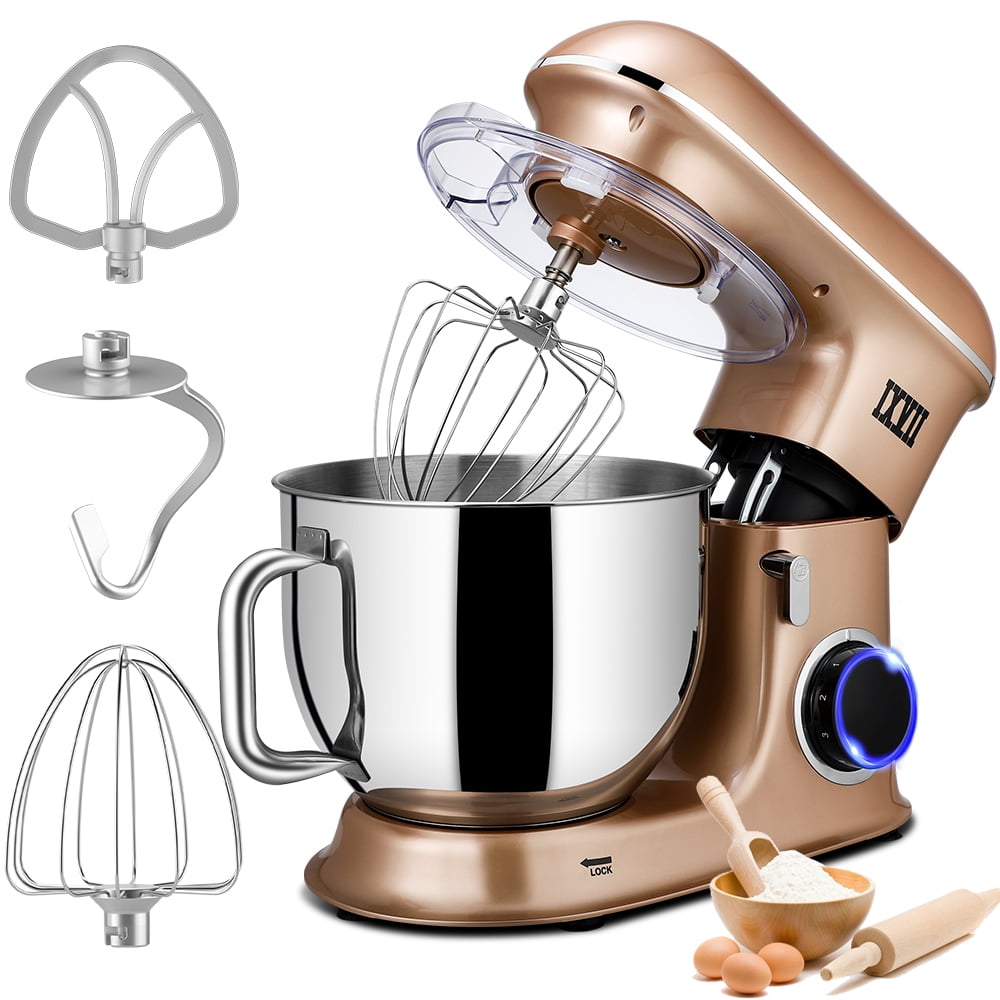 Food Stand Mixer for Kitchen, 7.4 QT Kitchen Electric Dough Mixer with ...