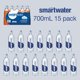 smartwater vapor distilled premium water bottles, 23.7 fl oz, 15 Pack ...
