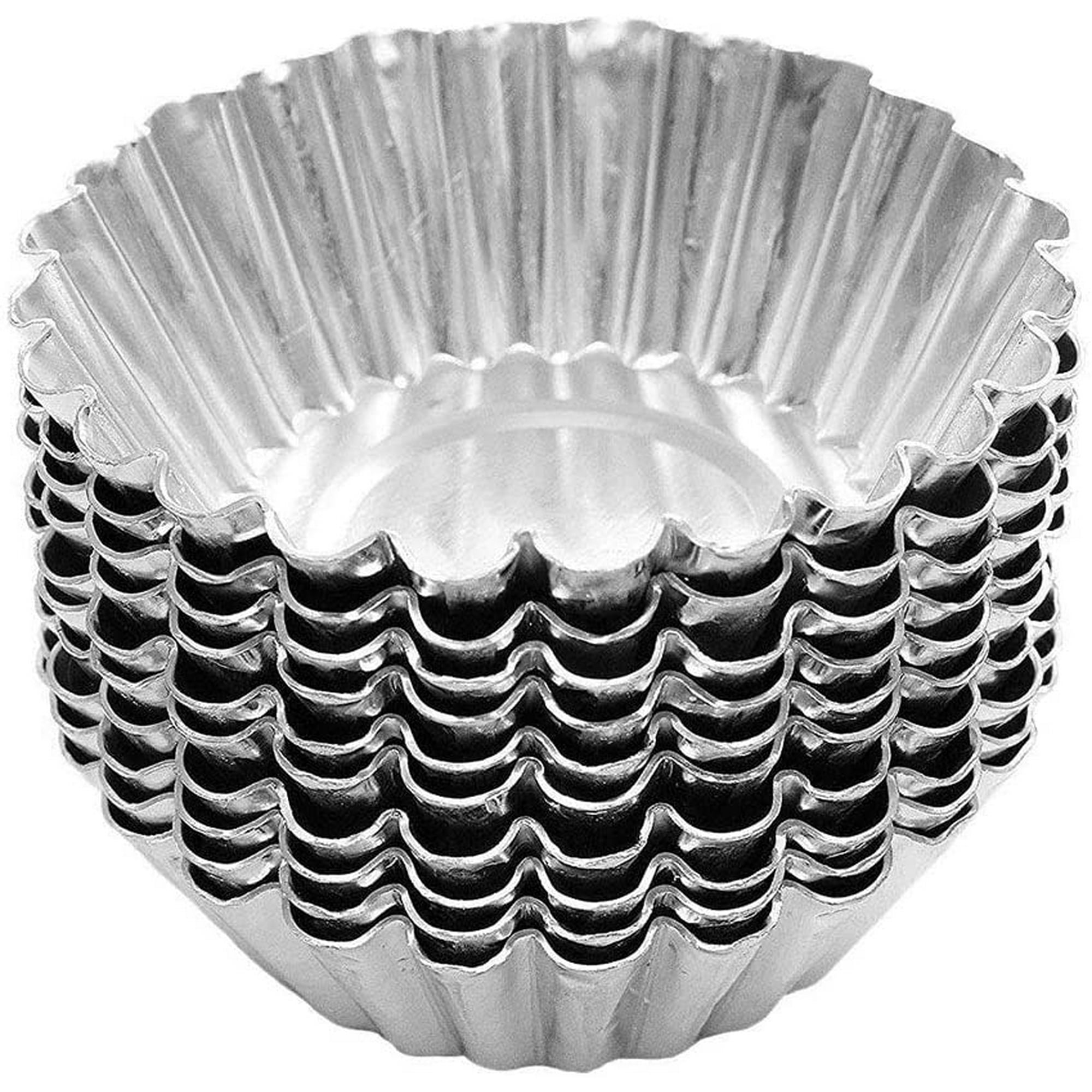 Click here for Zecatl 50 Pcs Silver Tone Stainless Steel Egg Tart... prices