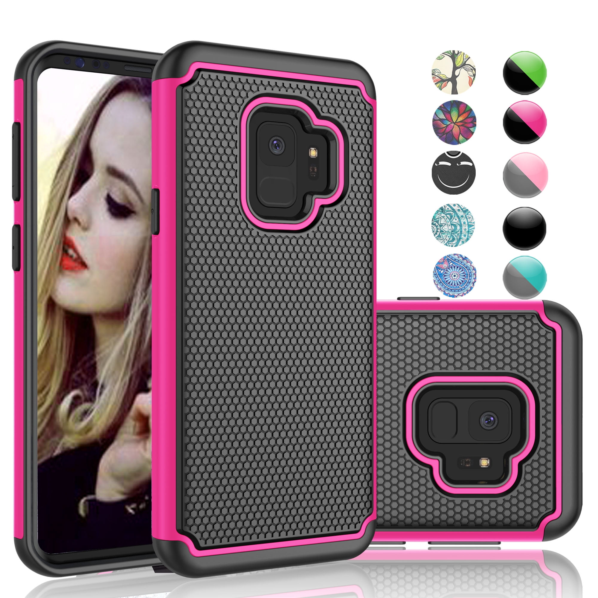 Samsung Galaxy S9 Case, Galaxy S9 Case, Njjex [Shock Absorption] Drop ...
