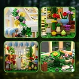 Remocguys Flower House Building Sets Compatible with Lego Greenhouse ...