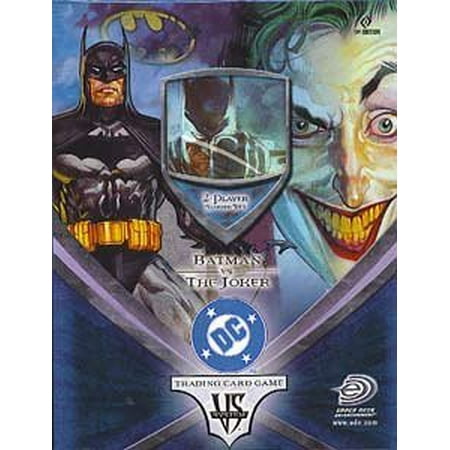 DC VS System Trading Card Game 2Player Starter Deck Batman Vs. Joker ...