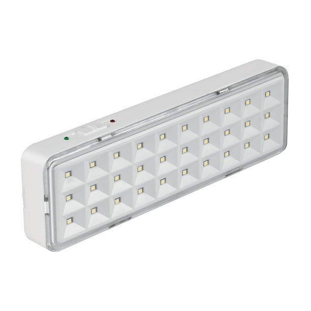Lámpara de emergencia recargable 220 lm, 30 LED Volteck Volteck LAE-30 ...