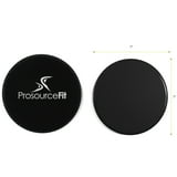 ProsourceFit Core Sliders Exercise Sliding Discs, Dual-Sided Set of 2 ...