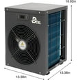 DOEL Outdoor Inflatable 12000 BTU Mini Pool Heater, 3.45 kW Electric ...