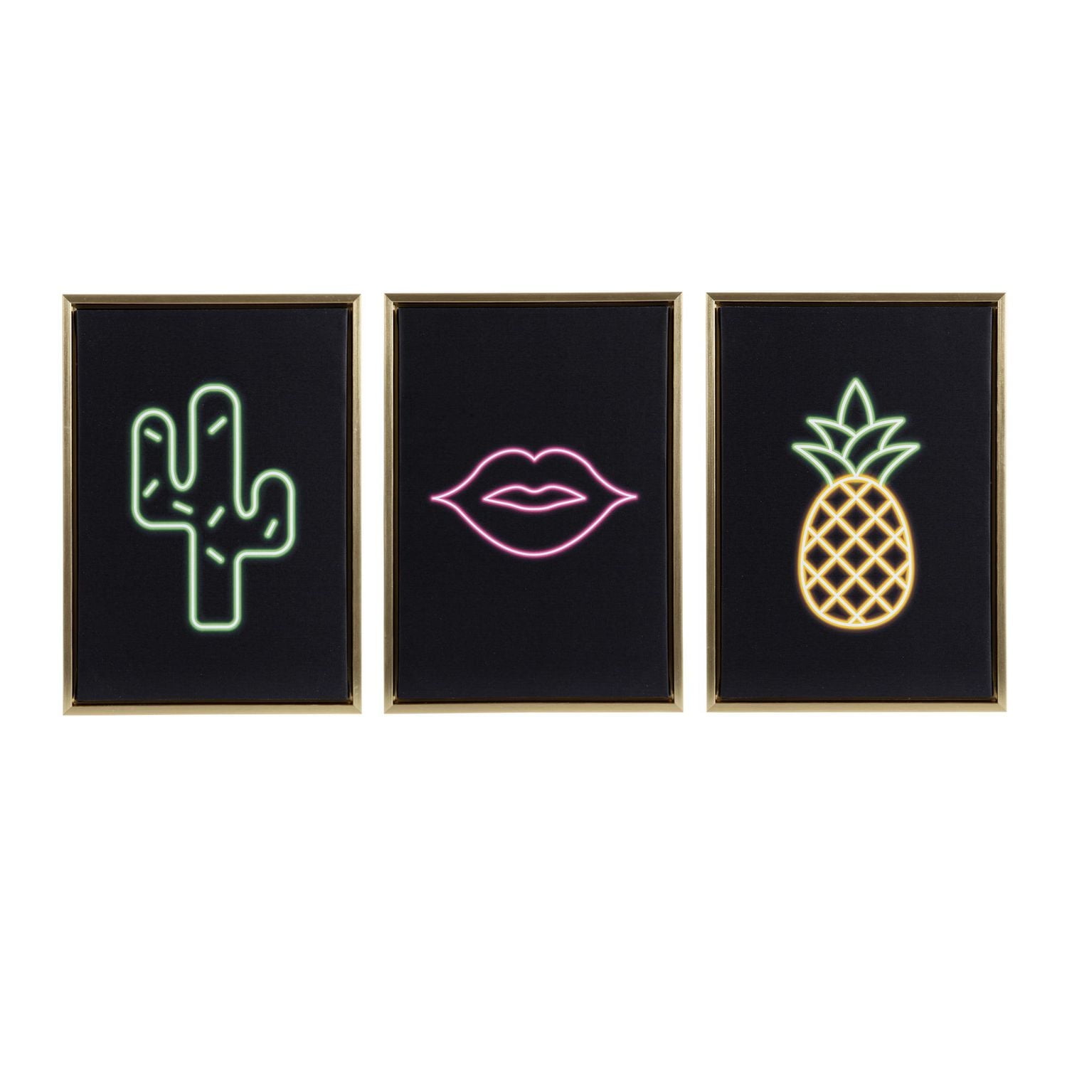 Click here for Hometrends Serenna Pop Canvas Framed Art S prices