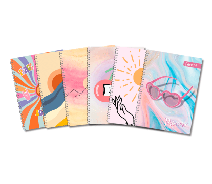 Cuaderno Profesional A4 Espiral Europeo Ferrini 100 Hojas Pack 6 Cuadro ...