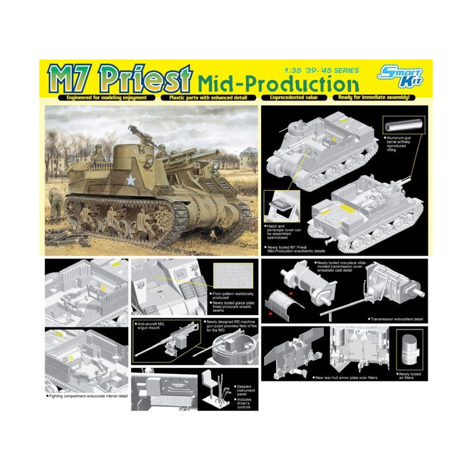 M7 Priest Early Production Dragon