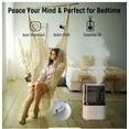 Ultrasonic Warm Cool Mist Humidifier Aromatherapy 4.5L Top Quiet ...