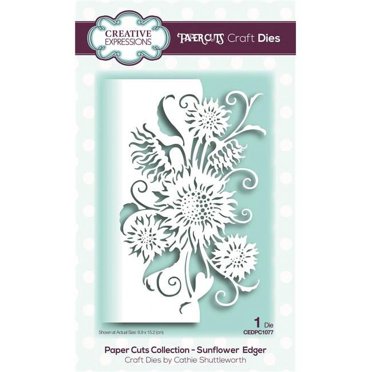 Creative Expressions Paper Cuts Edger Craft Dies-Daisy - Walmart.com