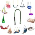 Heavy Duty Tree Swing Ropes, Hammock Tree Straps Hanging Kit, for ...