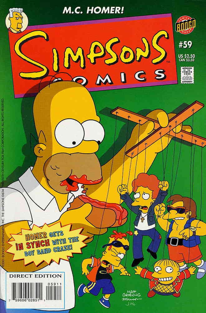 Simpsons Comics #59 VF ; Bongo Comic Book - Walmart.com