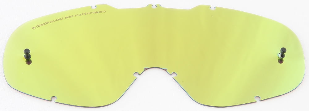 DRAGON MDX2 Goggle Lens Gold Ionized 722-6057 - Walmart.com