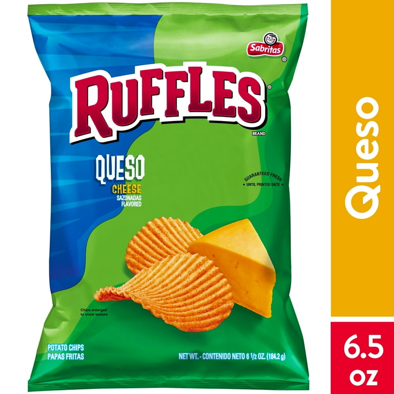Flat Ruffles Potato Chips