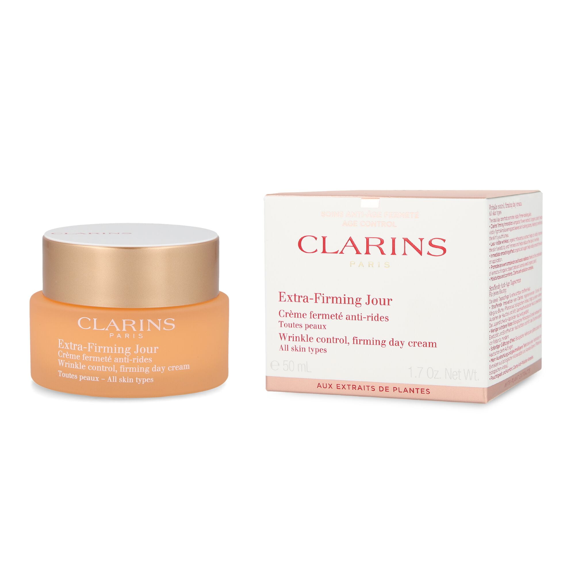 Crema Hidratante Clarins Extra-Firming & Smoothing Day 50ml Clarins ...