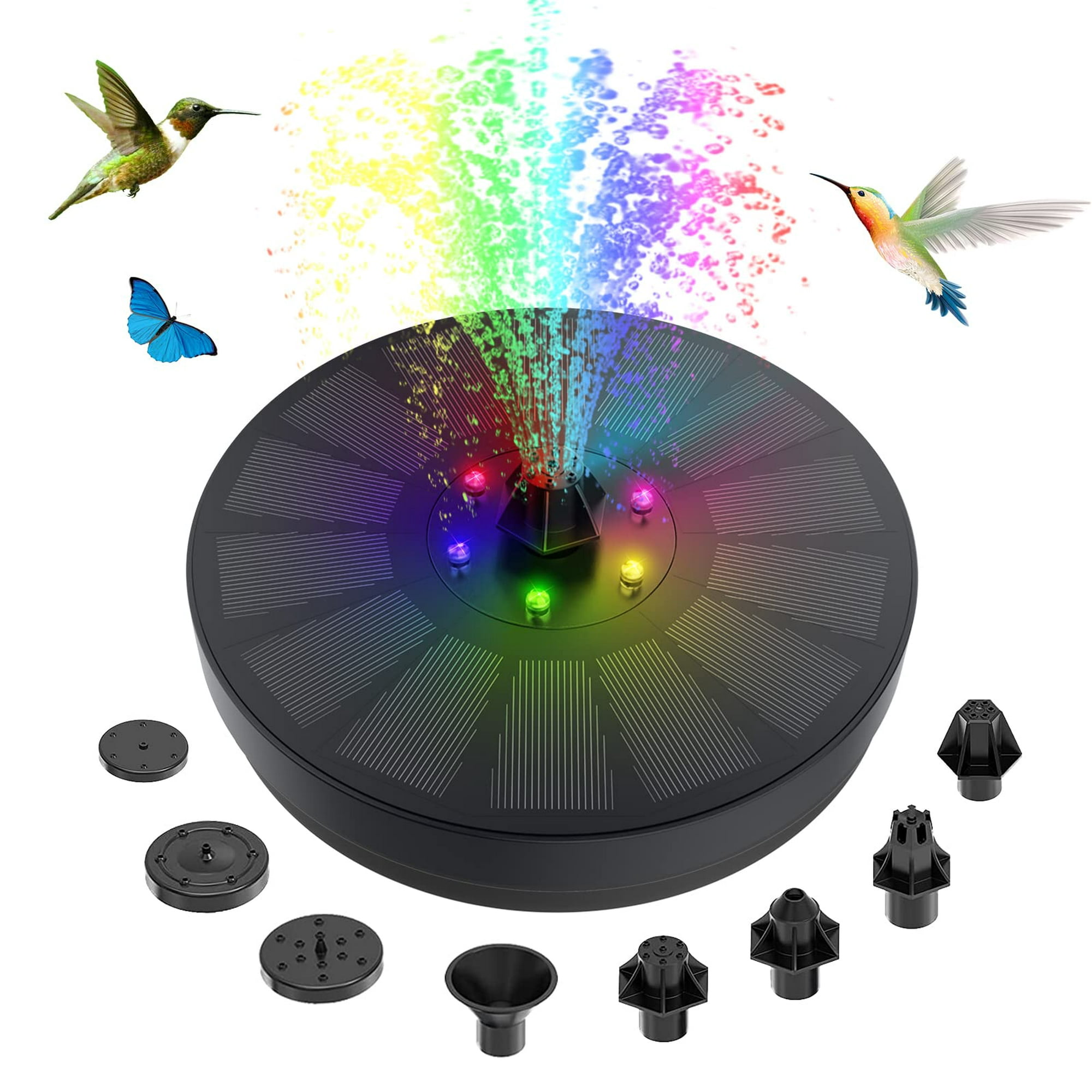 Click here for Pangjifa Solar Powered Bird Bath Fountain Pump  3w... prices