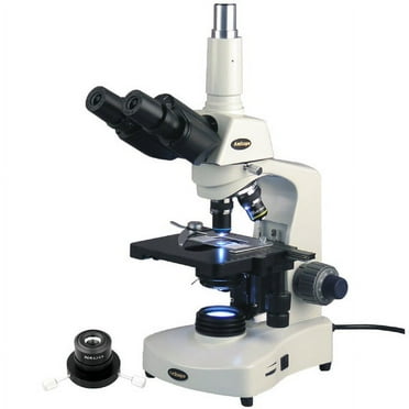 AmScope 40X-2000X LED Trinocular Biological Compound Microscope New - Walmart.com