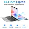 Temlicolo 14.1in Windows 11 Pro Laptop, 8GB DDR4 256GB SSD Computer, 4 ...