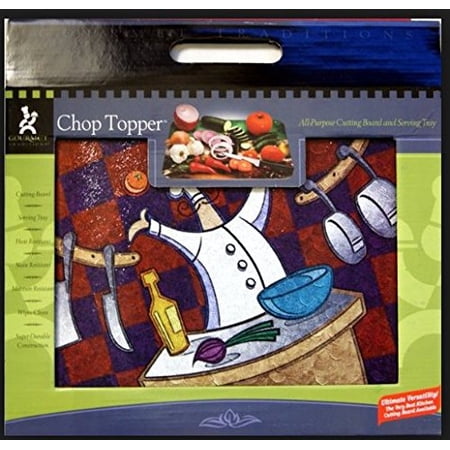 Chop Topper Chef Art All-Purpose Cutting Board & Serving Tray - Chef ...