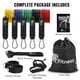XPRT Fitness 11 PCS Resistance Tube Workout Bands Set -Fitness Strength ...