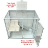 LARGE Two Story Double Unit Small Animal Critter Hamster Habitat Mouse ...