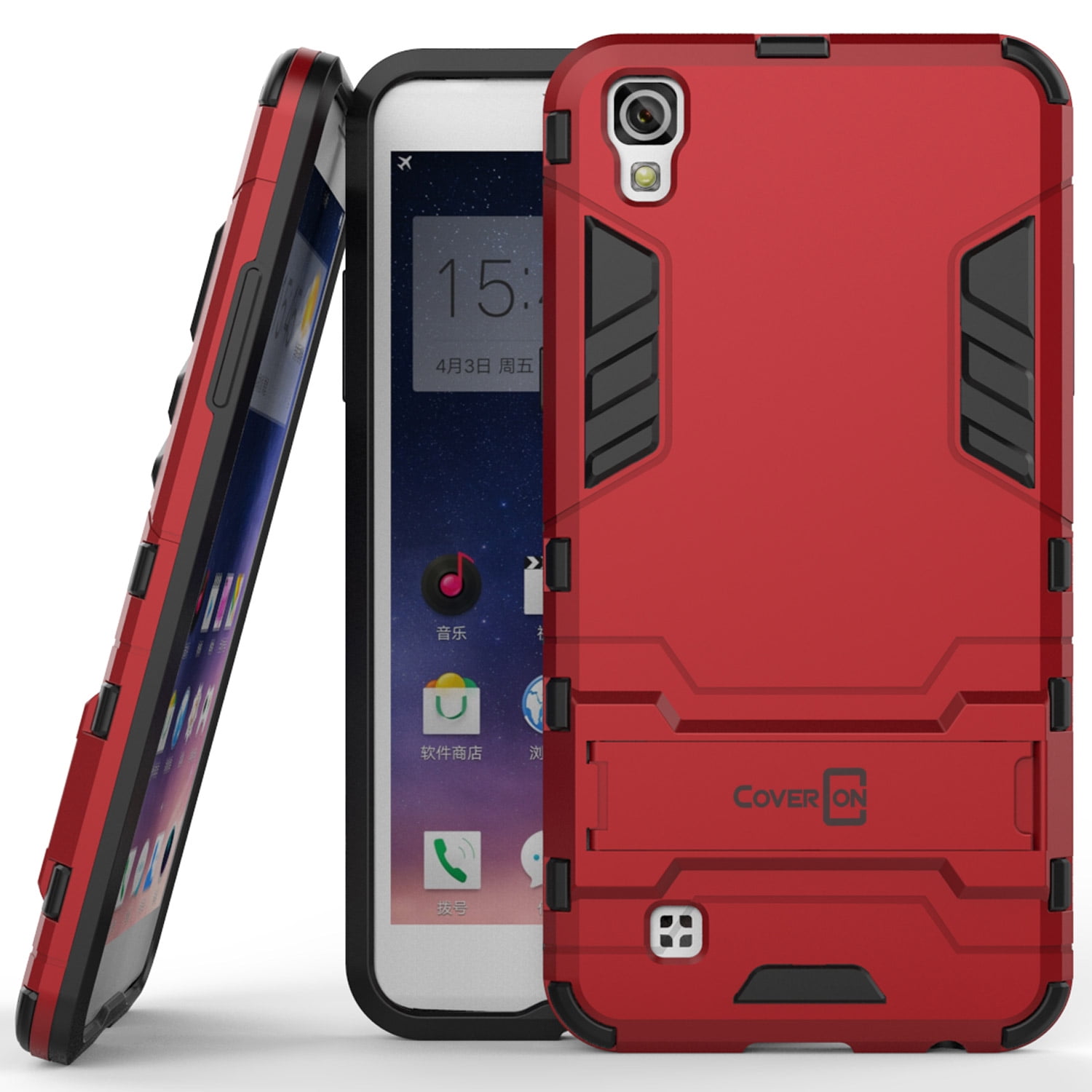 CoverON LG X Power K210 / K6P Case, Shadow Armor Series Hybrid ...