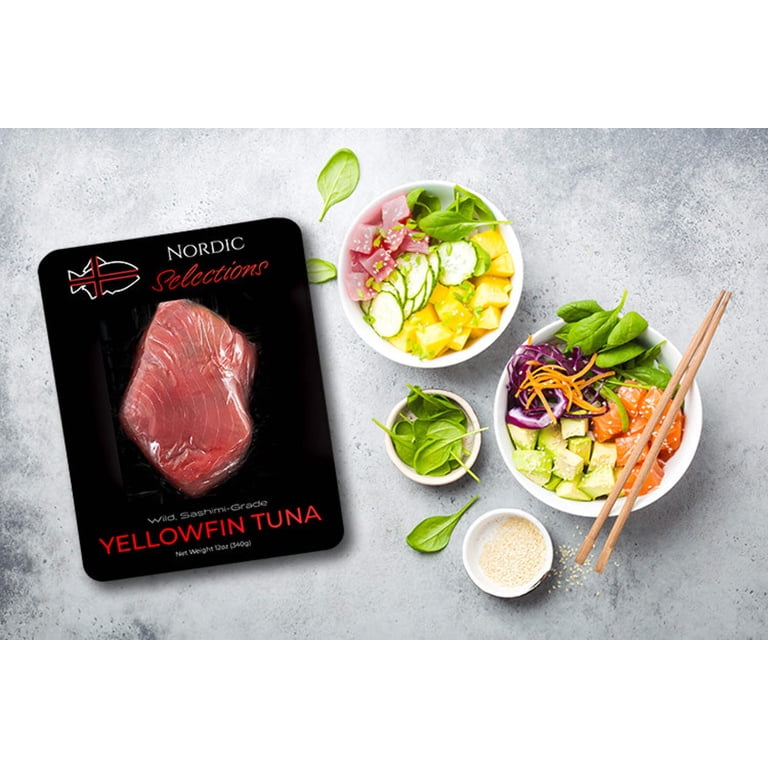 Yellowfin Tuna Steaks 200g Noosa Seafoods Wild Caught Frozen