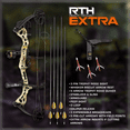 Bear Hunting Vast RTH Compound Bow, 20-30" Draw Length, 40-70lbs Draw ...