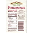 Smart Juice Organic Pomegranate Juice, 33.8 fl oz (1L), Pack of 6, Not ...
