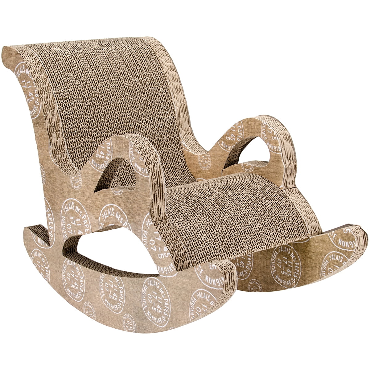 Nandog Cat Scratcher Rocking Chair-18x13x16, Pk 1, Nandog Pet Gear ...