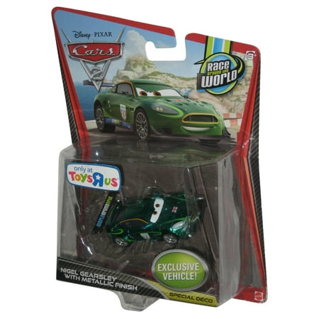 Disney Cars 2 Movie Nigel Gearsley Metallic Finish Special Deco Toy Car ...