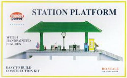 Model Power 616 HO Scale Built-up Station Platform - Walmart.com