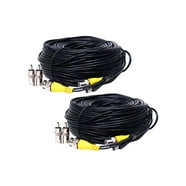 VideoSecu 8x 100ft Feet CCTV DVR BNC RCA Cables Security Camera Video ...