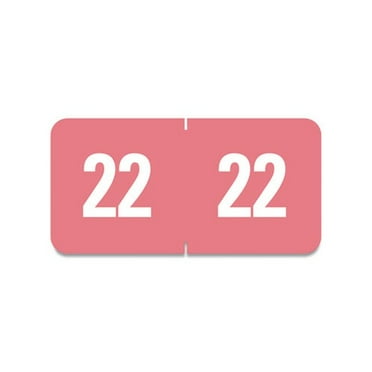 Smead ETS Color-Coded Year Label, 2015, Label Sheet, Brown, 250 per ...