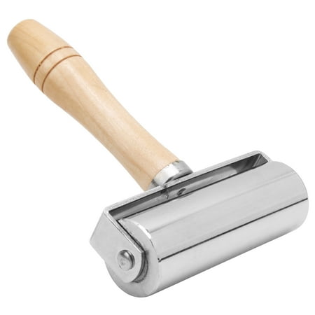 Ccdes Leather Press Edge Roller DIY Leather Craft Wooden Handle Edge ...