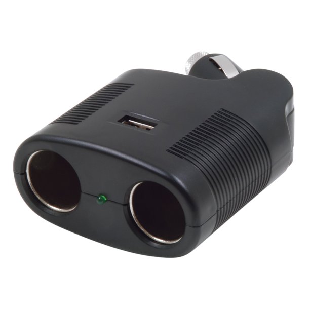 MobileSpec 12V 2-Way Swivel Plug Adapter - Walmart.com