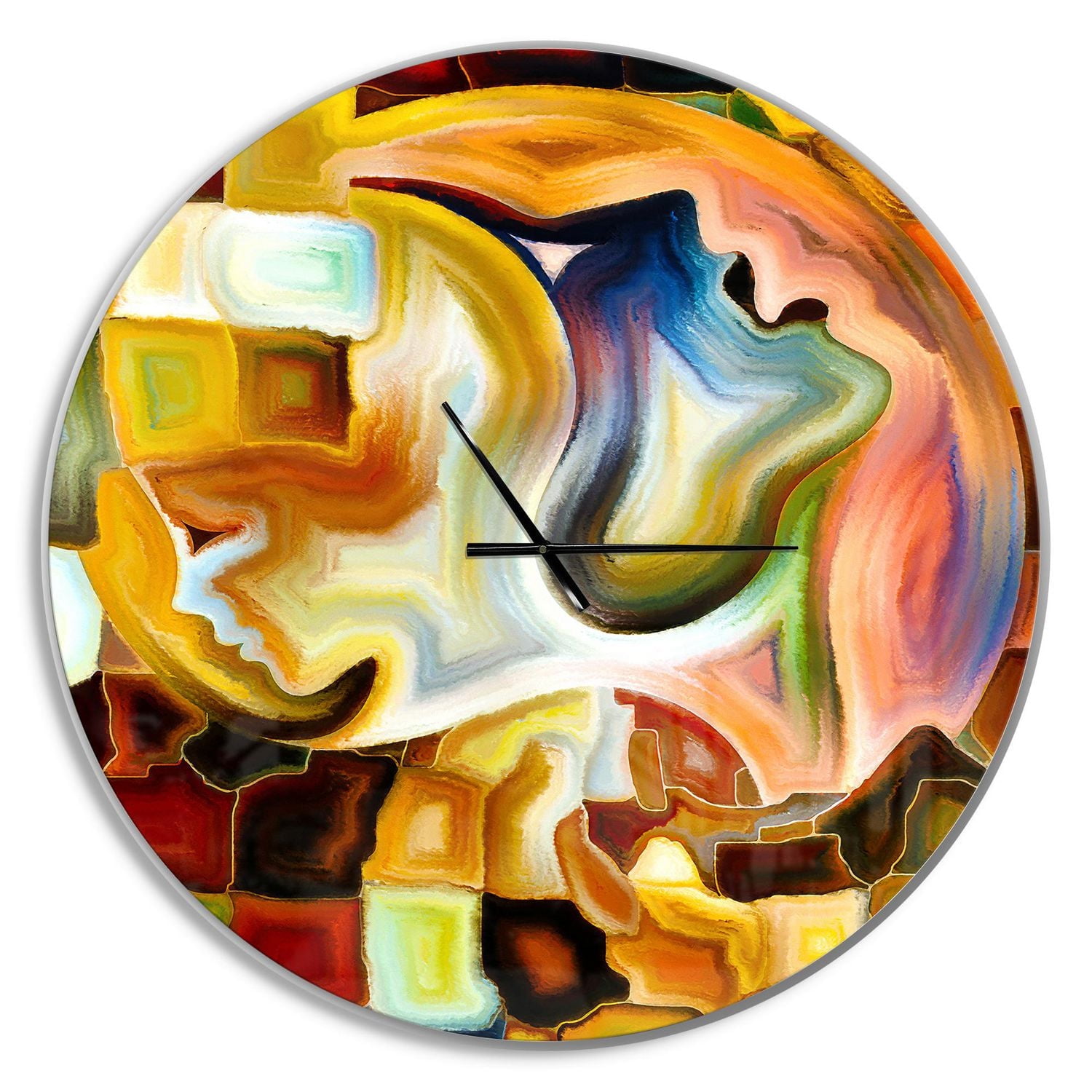Click here for Designart way Of Inner Paint  Modern Wall Clock prices