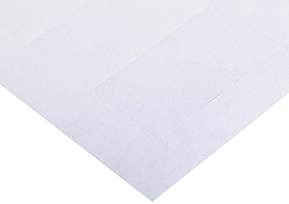 Compulabel VHS Face Labels for Laser and Inkjet Printers, 3.06 x 1.83 ...