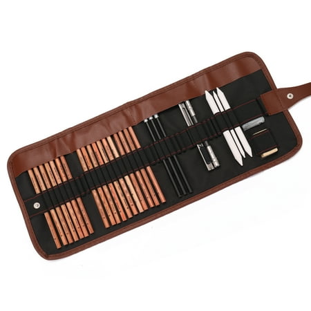 Drawing Beginner Sketch Set Charcoal Pencil Eraser Art Craft Painting ...