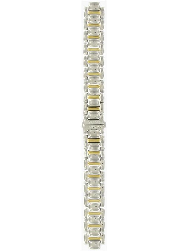 Stainless Steel Metal, Two Tone Bracelet, Silver Tone Clasp, 13mm ...