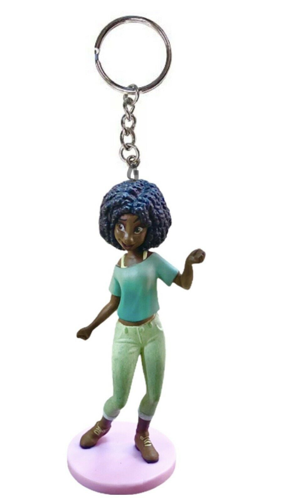 Vanellope Princess Tiana Sports Key Ring Keychain Ornament Figurine ...
