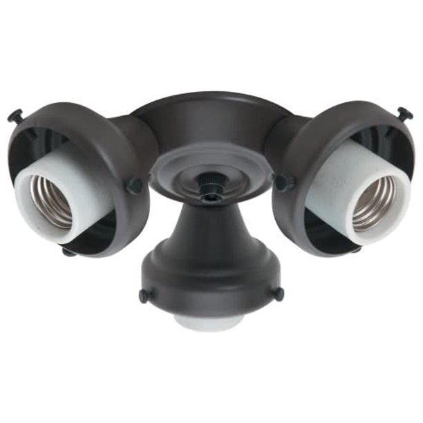 Hunter Fan Company 99134 3 Light Fitter, New Bronze - Walmart.com