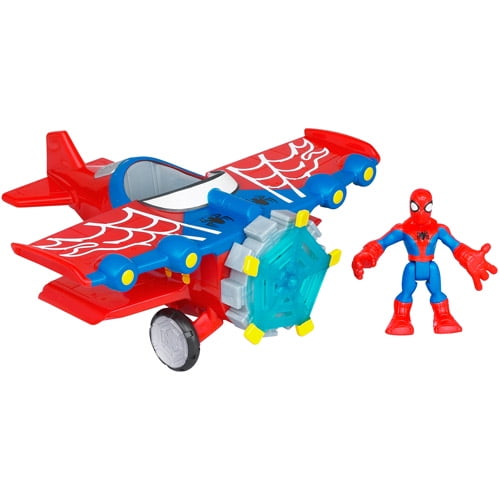 Spider-man Stunt Wing Spider Plane - Walmart.com