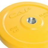 CAP Barbell Color Rubber Olympic Bumper Plate - Steel Insert - Walmart.com