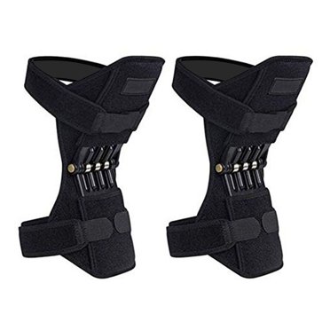 1Pair Knee Brace Knee Booster with Springs Powerful Rebound Spring ...