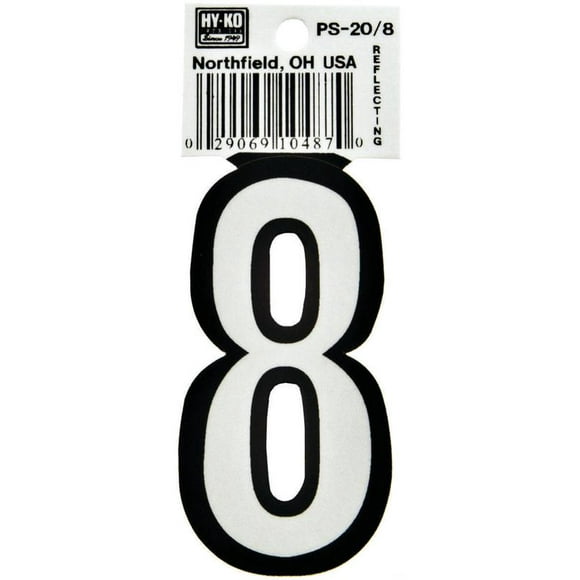 Reflective House Numbers