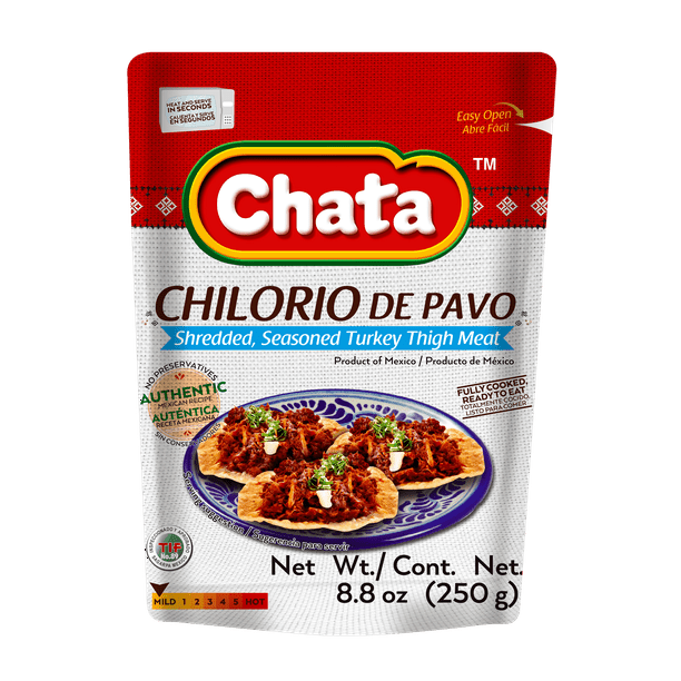 Chata Turkey Chilorio 8.8 oz - Walmart.com