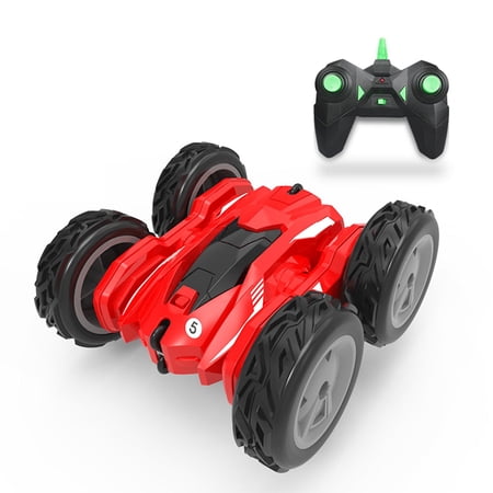 Electric Remote Control Car Rc Double-sided Stunt High-speed ...