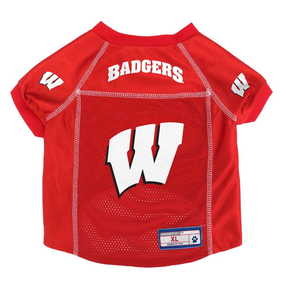 ncaa wisconsin badgers pet jersey, xl - Walmart.com