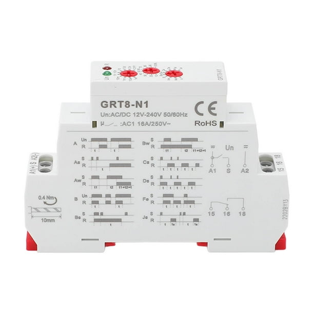 Indicator Time Relay,Multifunction Time Relay 0.1s Time Relay Delay ...